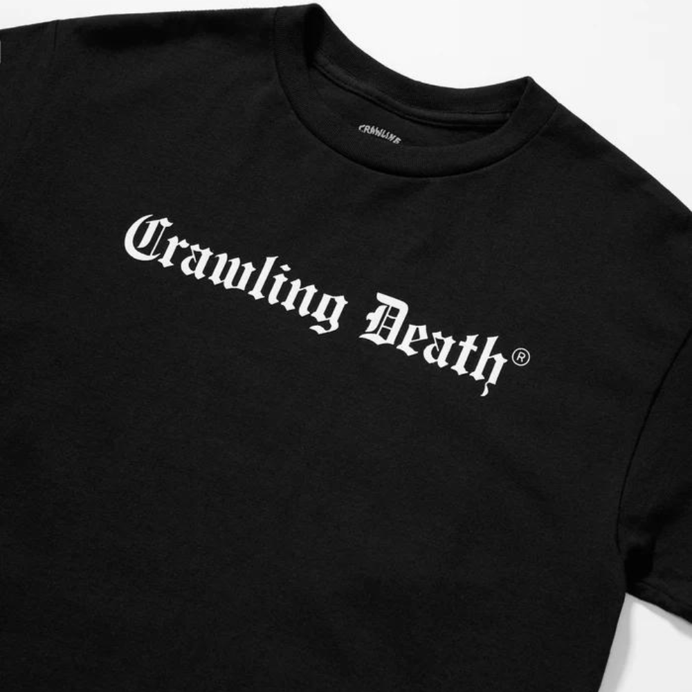Crawling Death - Gothic Logo T-Shirt – Adelphi Partners